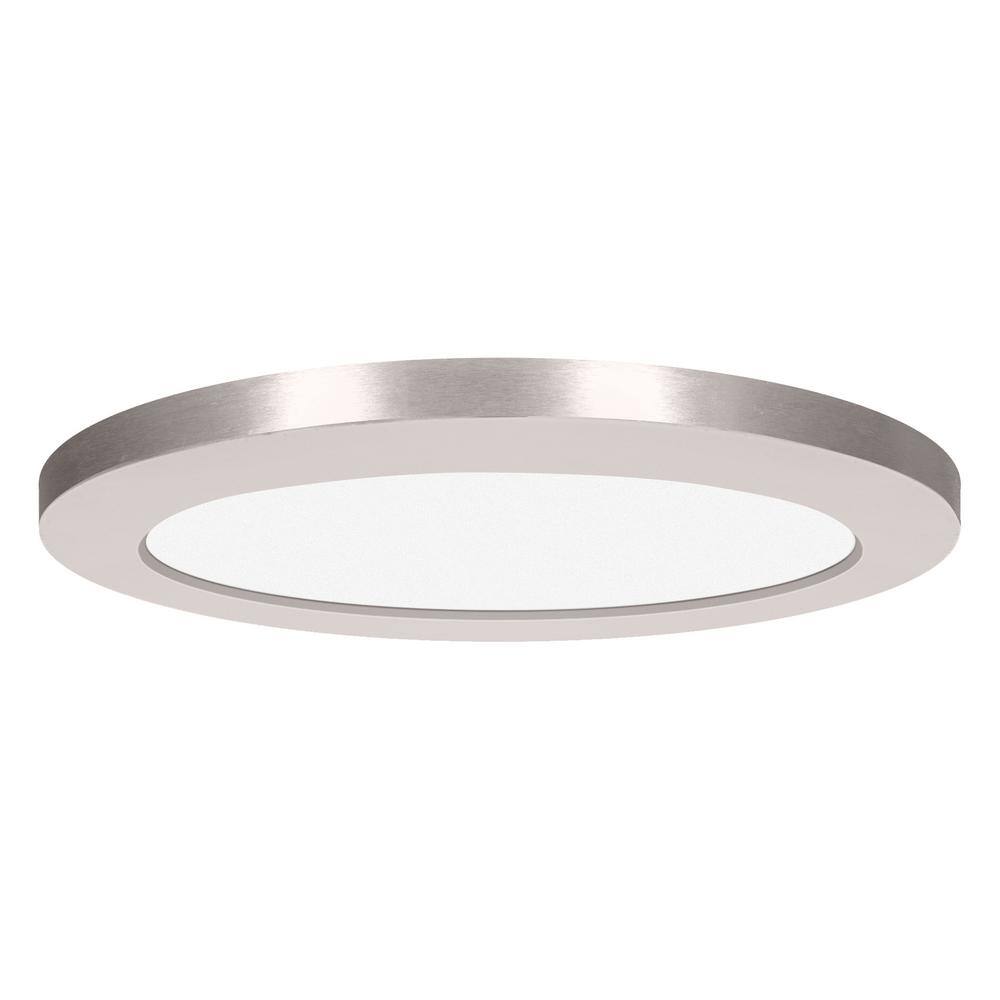 Access Lighting 7 in. LED Flush Mount 20830LEDDCS-CH/ACR - The Home Depot