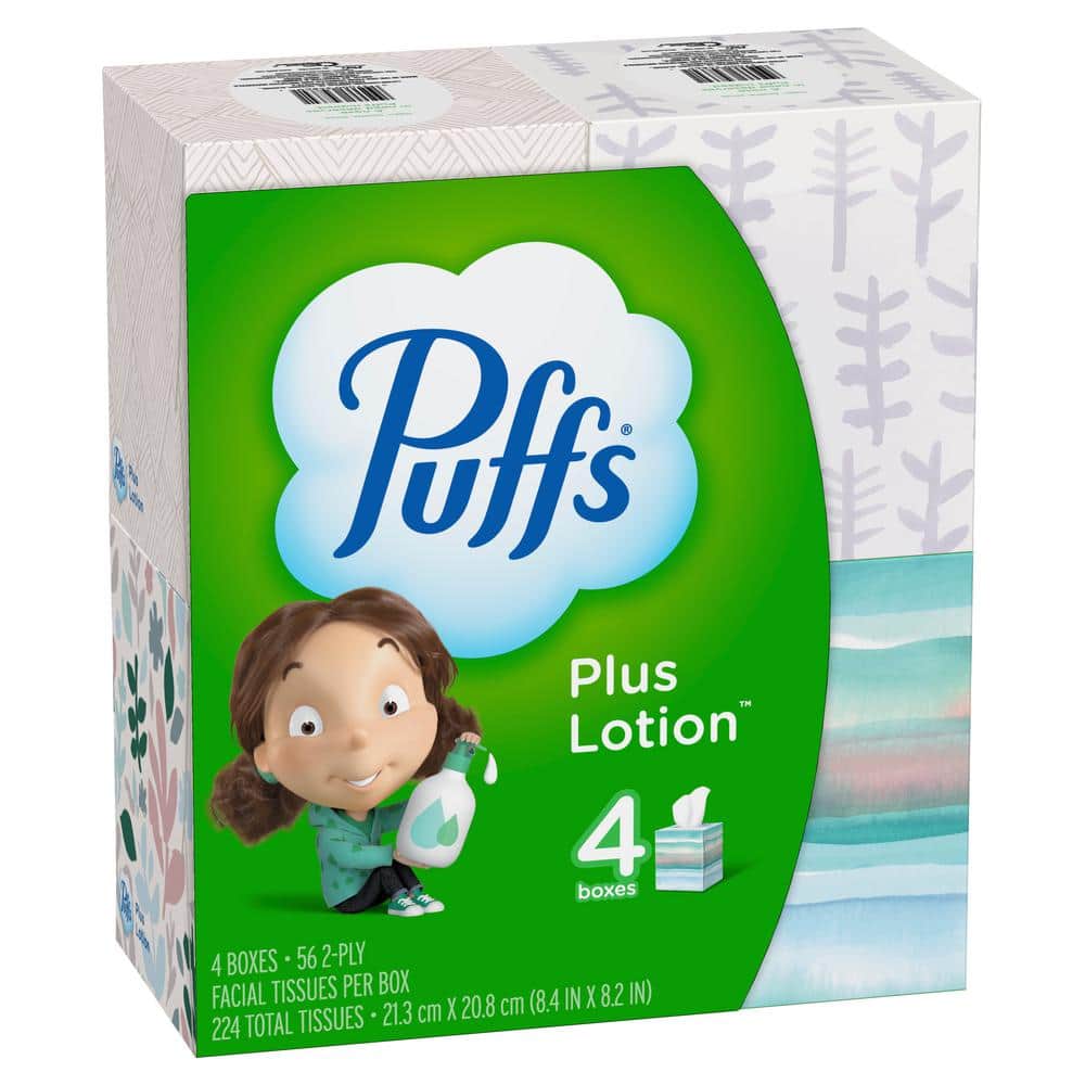 Reviews for Puffs Plus Lotion 2-Ply Facial Tissue Cube Box (56-Sheets ...