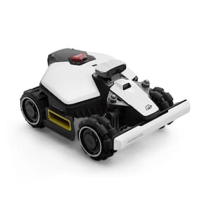 YARD FORCE 28-Volt 8 in. Cutting Width Robot Lawn Mower Revola X4E ...