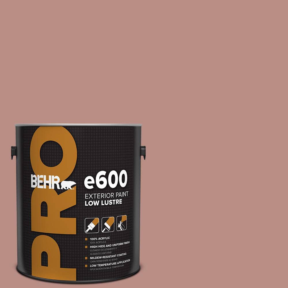 BEHR PRO 1 gal. #170F-5 Brick Dust Low Luster Exterior Paint PR62001 ...