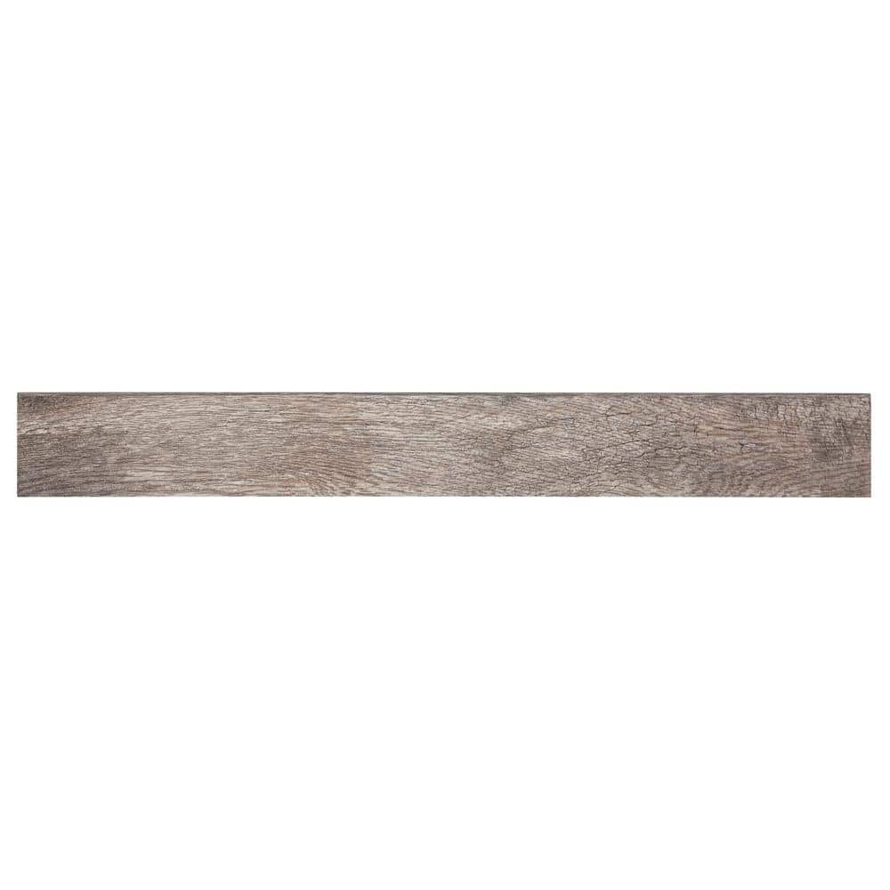 Marazzi Montagna Rustic Bay 3 in. x 24 in. Porcelain Floor and Wall ...