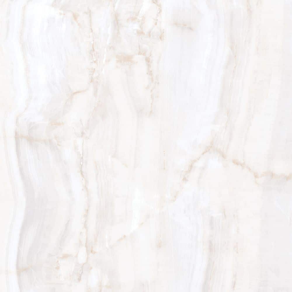 Bedrosians Magnifica 1948 48 in. x 48 in. Crystal Onyx Porcelain Marble ...