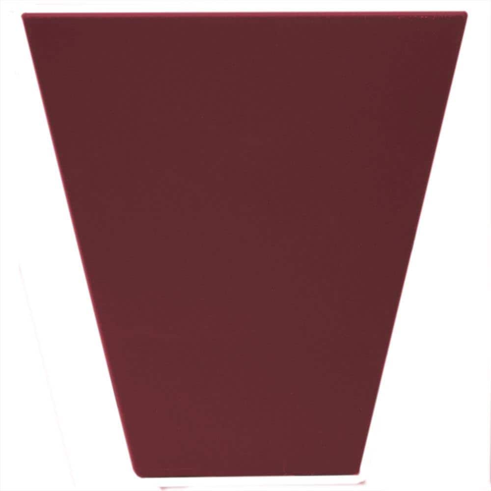 Builders Edge 9 in. Flat Panel Window Header Keystone in 078 Wineberry ...