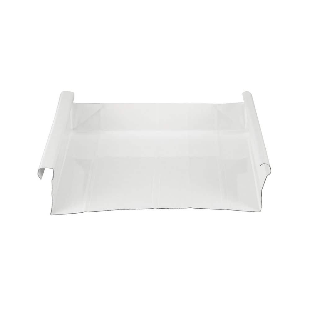 0.024 x 3 in. x 12 in. White 5 Rib Str Roof Panel 47139 - The Home Depot