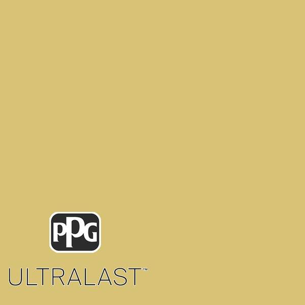 PPG UltraLast 1 gal. #PPG1109-4 Citrus Yellow Semi-Gloss Interior Paint ...