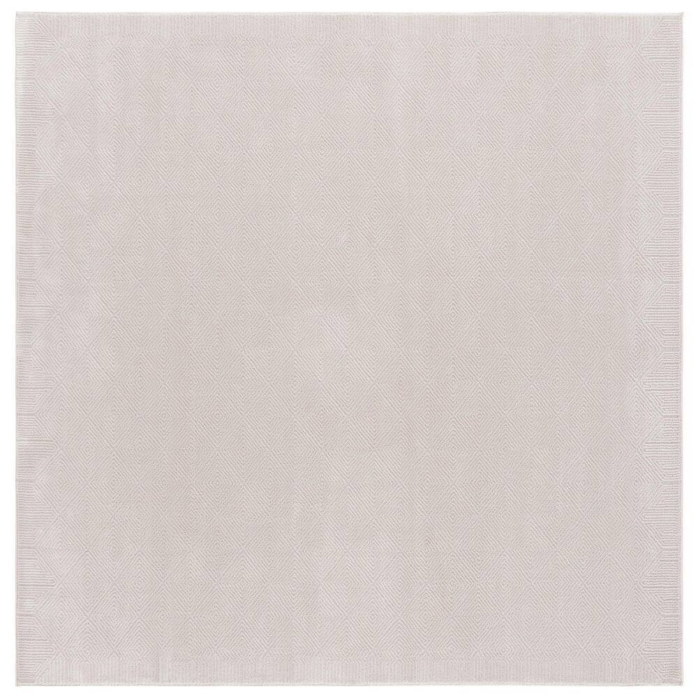SAFAVIEH Parker 7 ft. x 7 ft. Taupe Solid Geometric square Area Rug ...