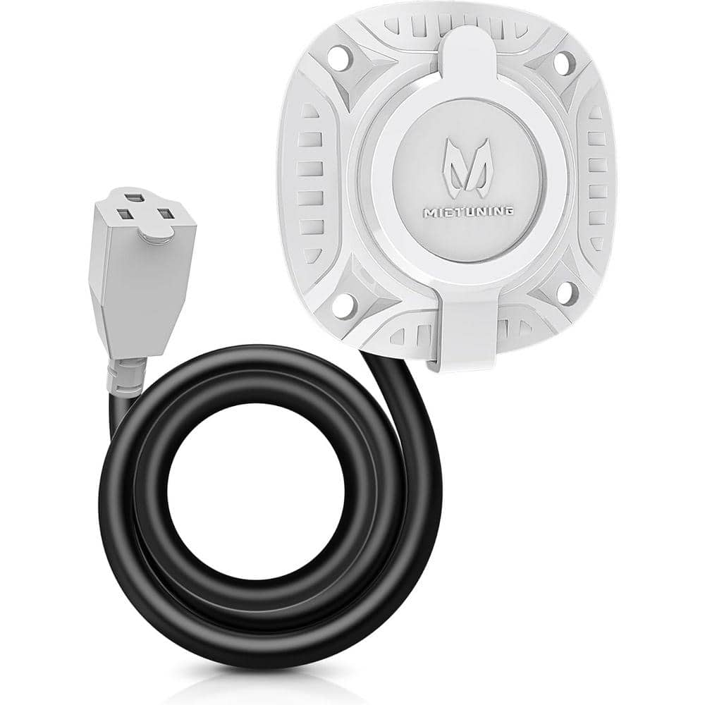 Lukyamzn 15Amp 125 Volt AC Port Plug with Integrated Heavy Duty ...