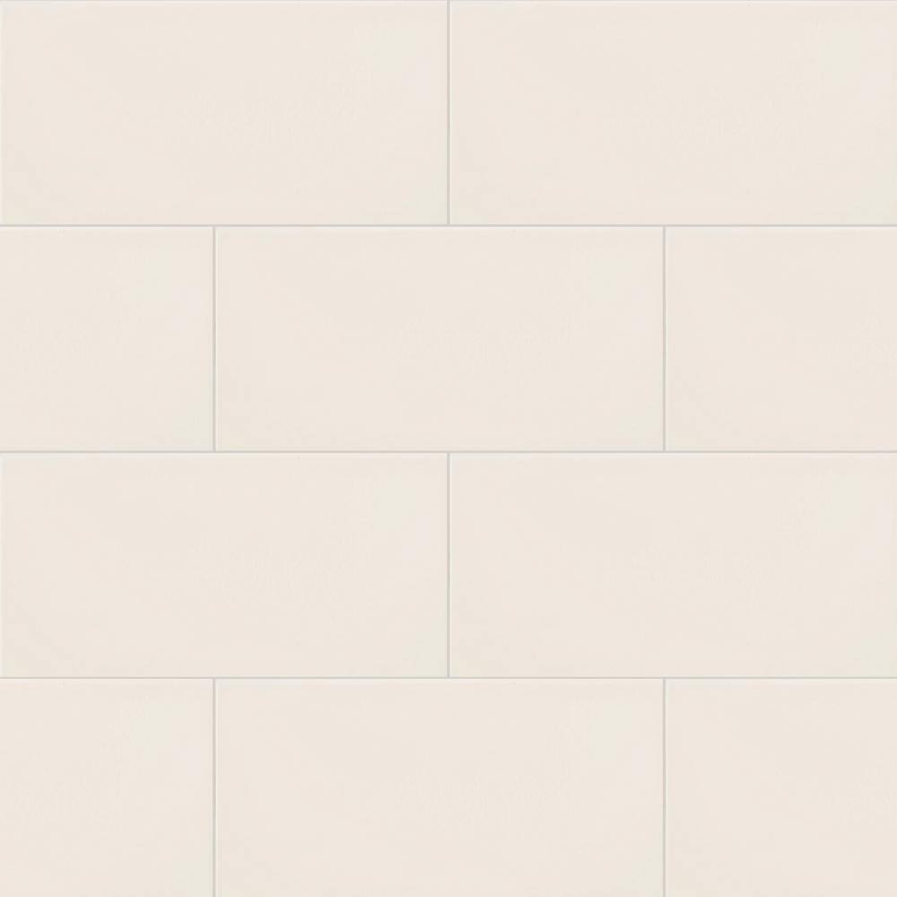 Streamline Buff Matte 3 in. x 6 in. Ceramic Wall Tile (11.19 sq. ft ...