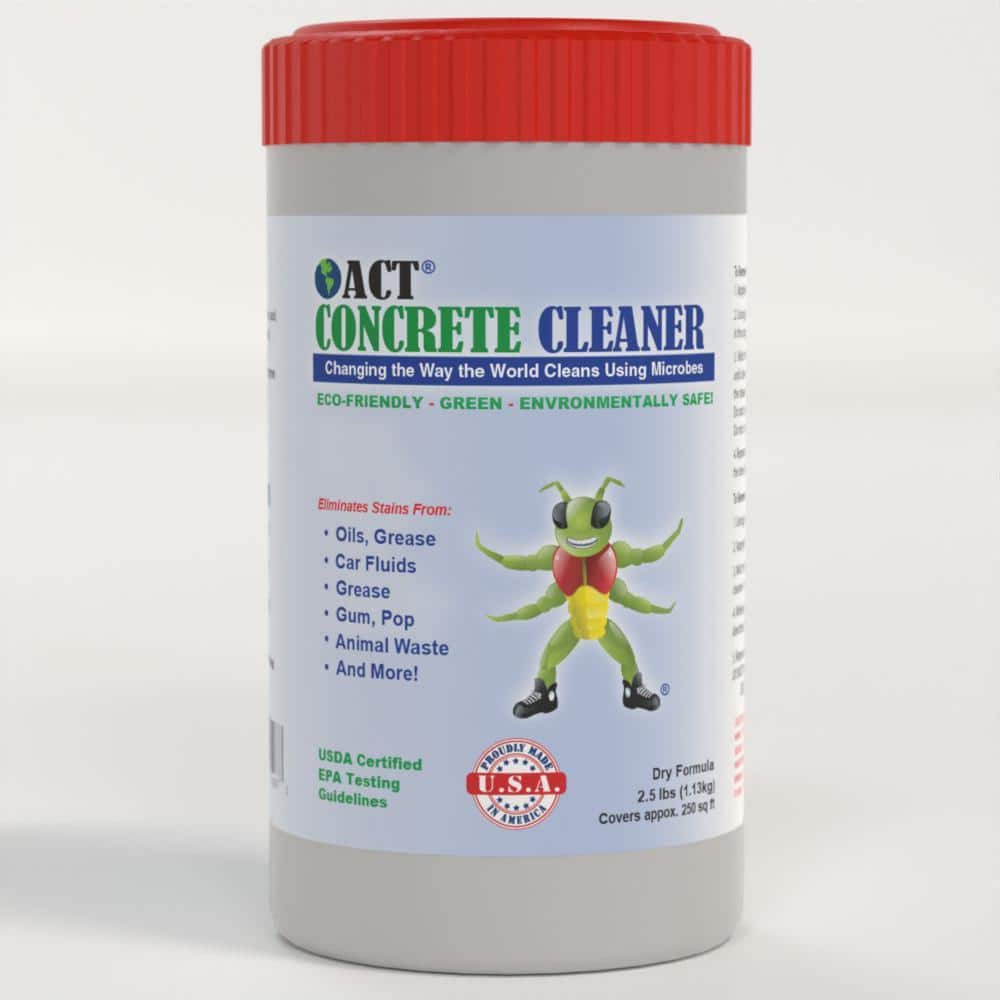 ACT 2.5lb Concrete Cleaner CC-2002 - The Home Depot