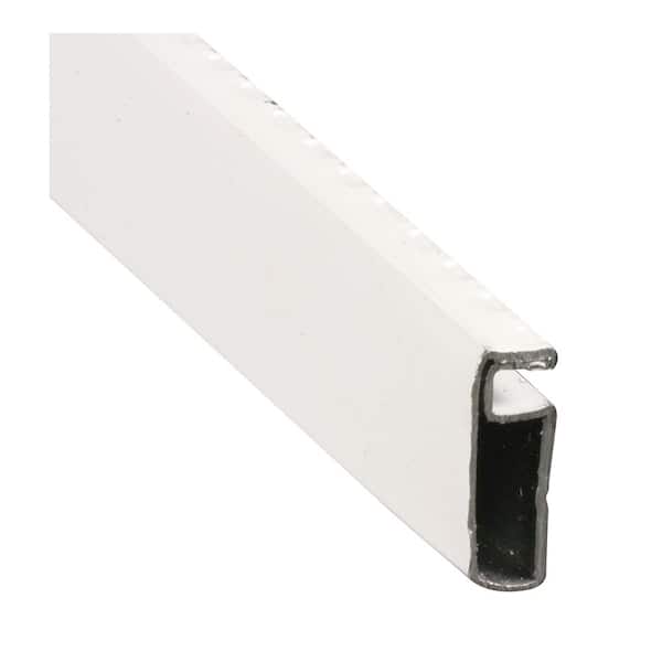 Prime-Line 1/4 in. x 3/4 in. x 72 in. Aluminum Screen Frame, White (20 ...