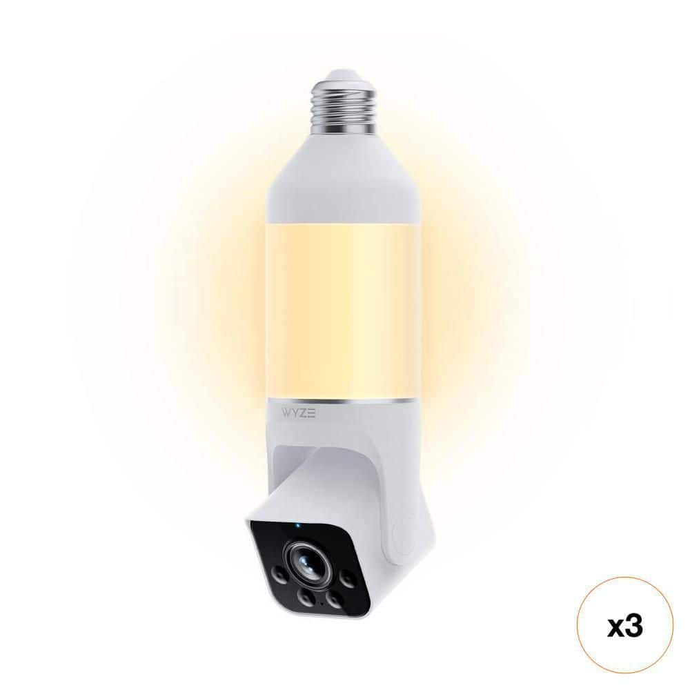 Reviews for Wyze Bulb Cam Plug-In 2K Wireless HD Security Camera with ...