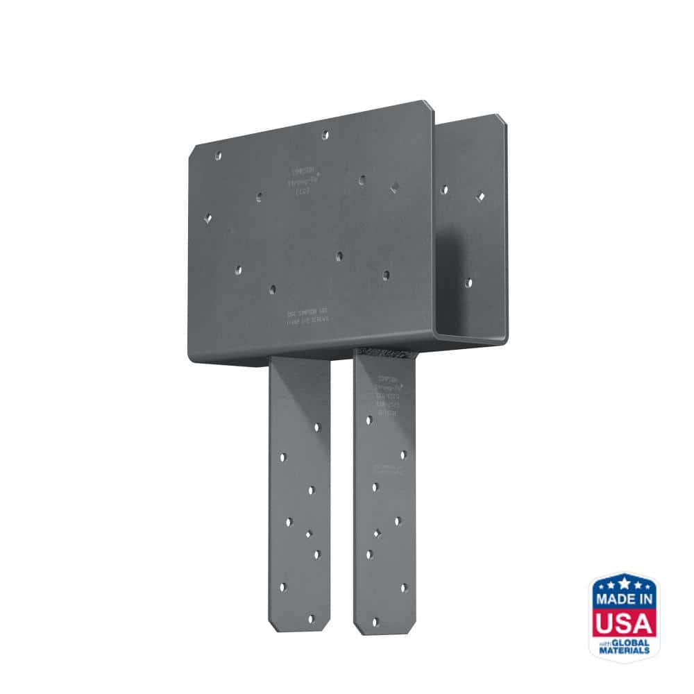 Simpson Strong-Tie CCQ Column Cap for 3-1/8 in. Beam, 4x Post with ...