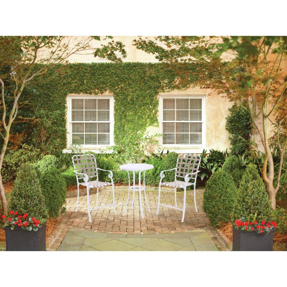 Hampton Bay Summerville 3-Piece Patio Balcony Set in Taupe FSS61118HA ...