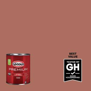 Glidden Diamond 1 gal. PPG1066-6 Amaretto Flat Interior Paint with ...