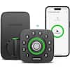 Ultraloq U-Bolt Pro Black with Satin Nickel Wi-Fi Smart Lock Deadbolt ...