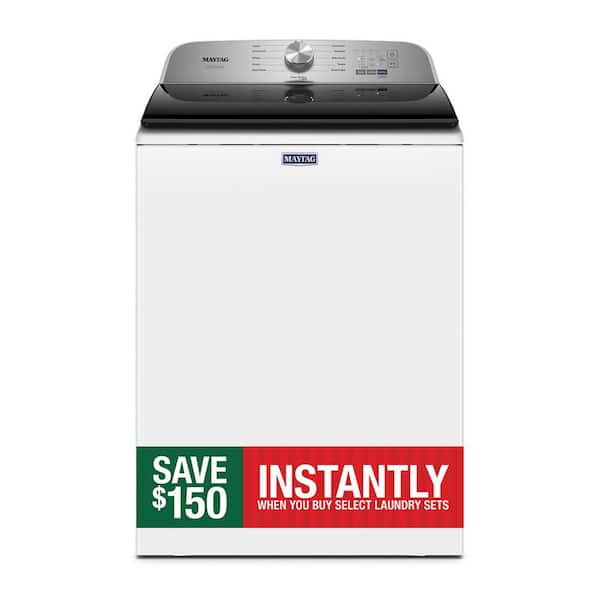 Maytag 4.7 cu. ft. Pet Pro Top Load Washer in White MVW6500MW - The ...