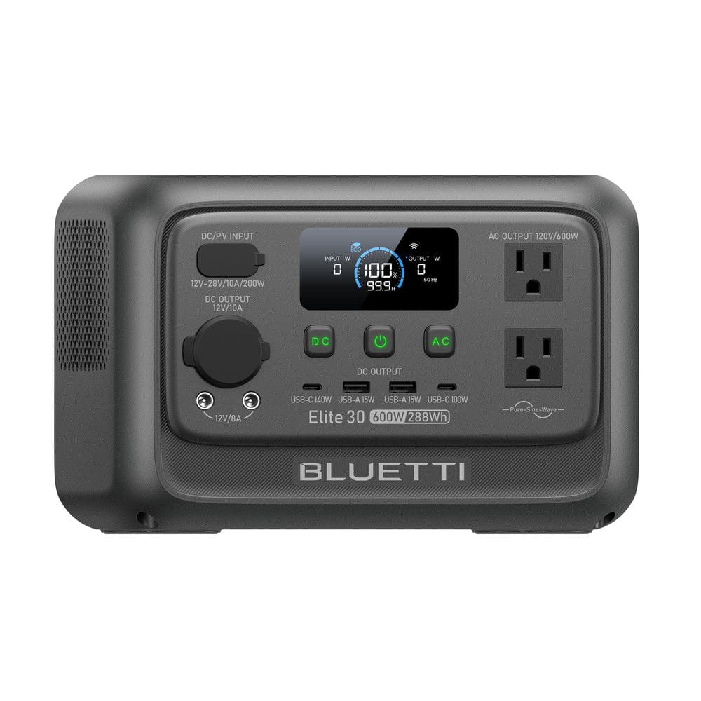 BLUETTI 600W Continuous/1500W Peak Output 288Wh Portable Power Station ...