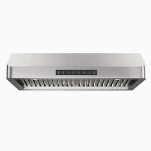 VIKIO PRO 30 in. 600 CFM Ducted Under Cabinet Range Hood in Stainless ...