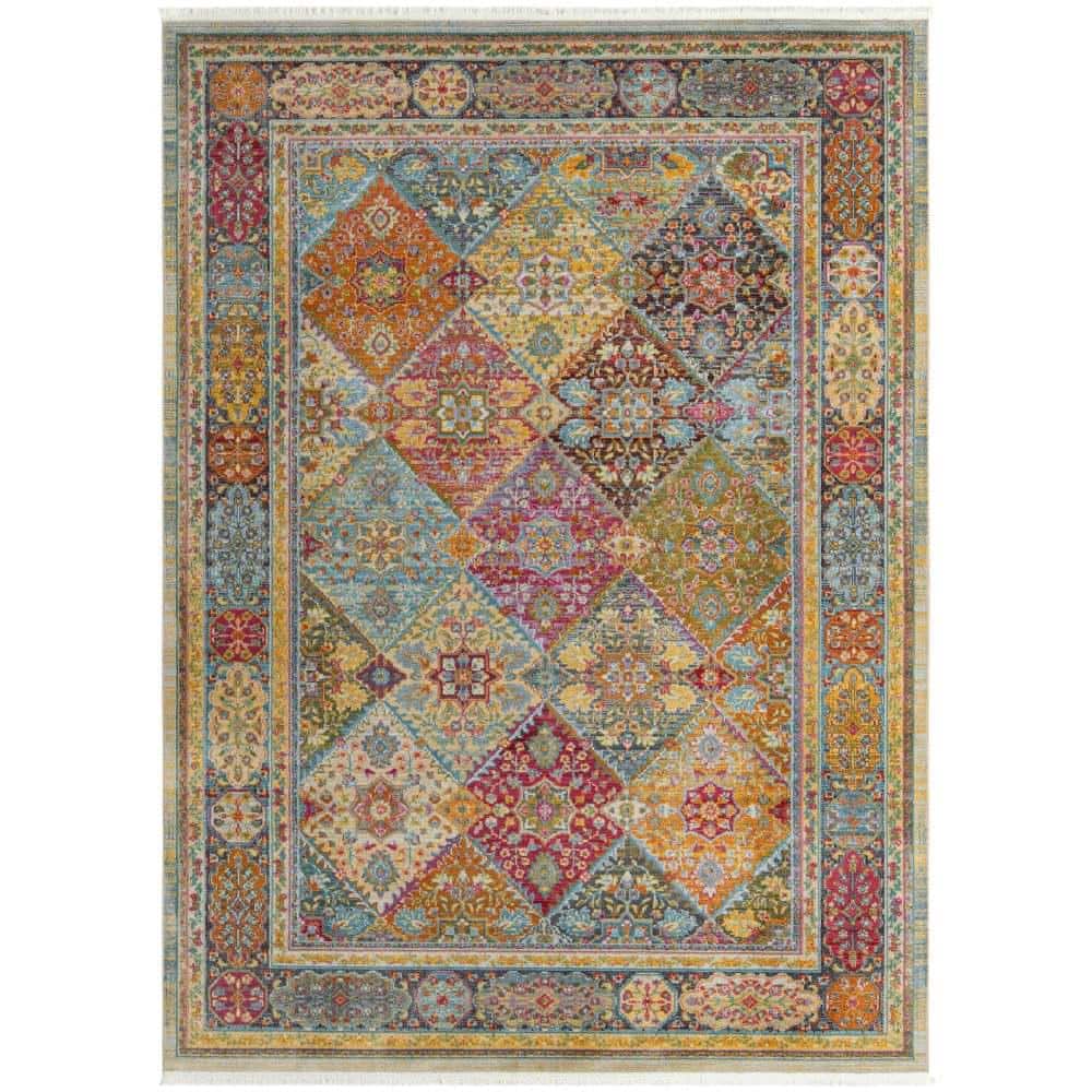 Unique Loom Baracoa Marta Multi 9' 0 x 12' 0 Area Rug 3184205 - The ...