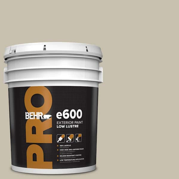 BEHR PRO 5 gal. #BXC-56 Stone Creek Low Luster Exterior Paint PR62005 ...