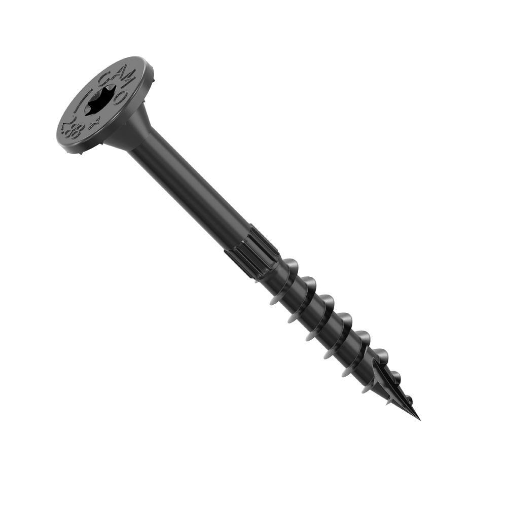 CAMO 5/16 in. x 2-7/8 in. Star Drive Flat Head Multi-Purpose + Multi ...