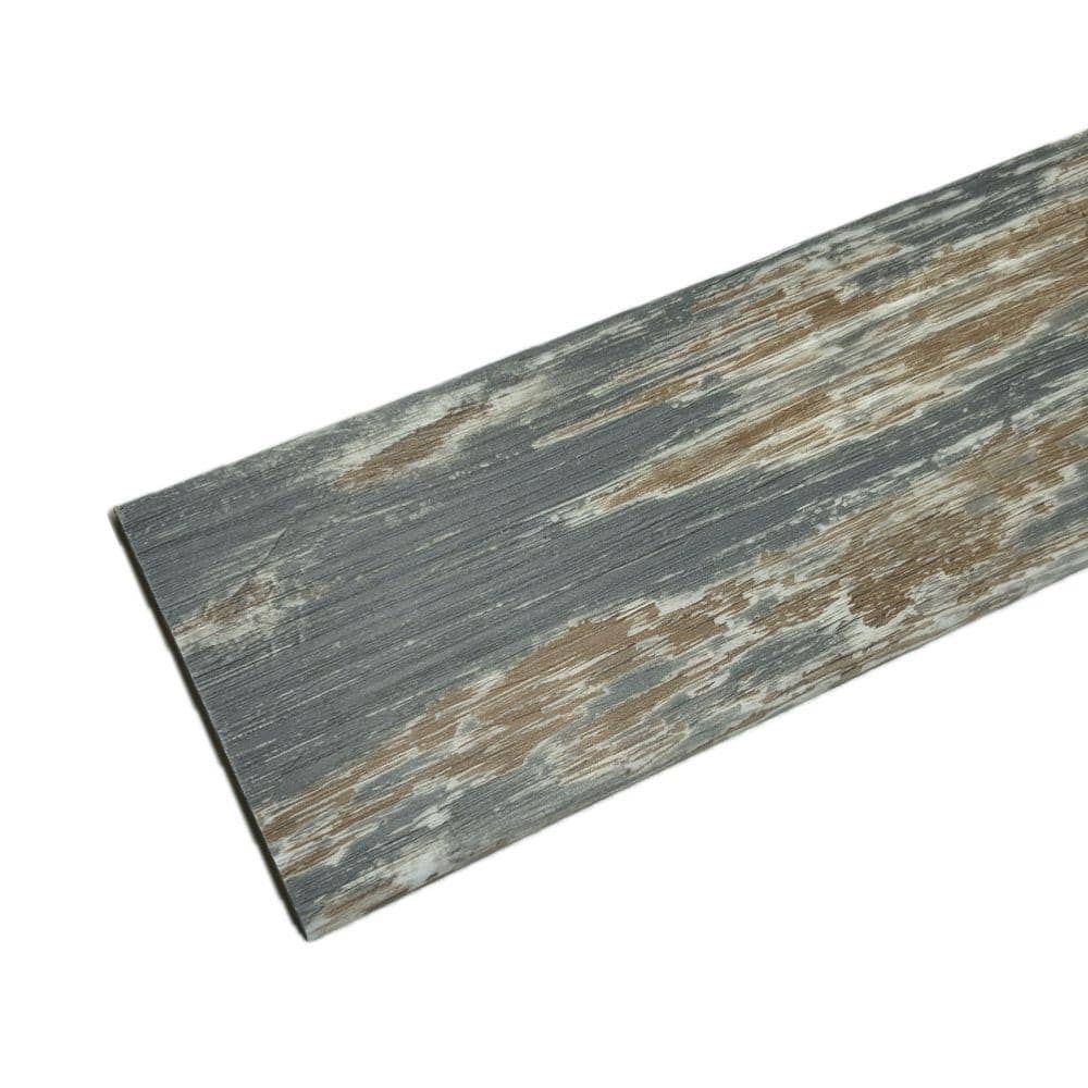 Deco Products Hydrostop Old Blue Sea 0.2 in T. x 4 in. W x 46 in. L ...