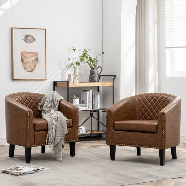 Two club chairs store