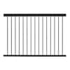 Vista 36 in. H x 72 in. W Black Aluminum Level Railing Kit PBRL6XB36X ...