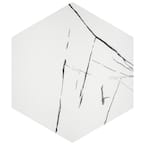 Merola Tile Tangram Wood Oak 17-3/8 in. x 17-3/8 in. Porcelain Floor ...