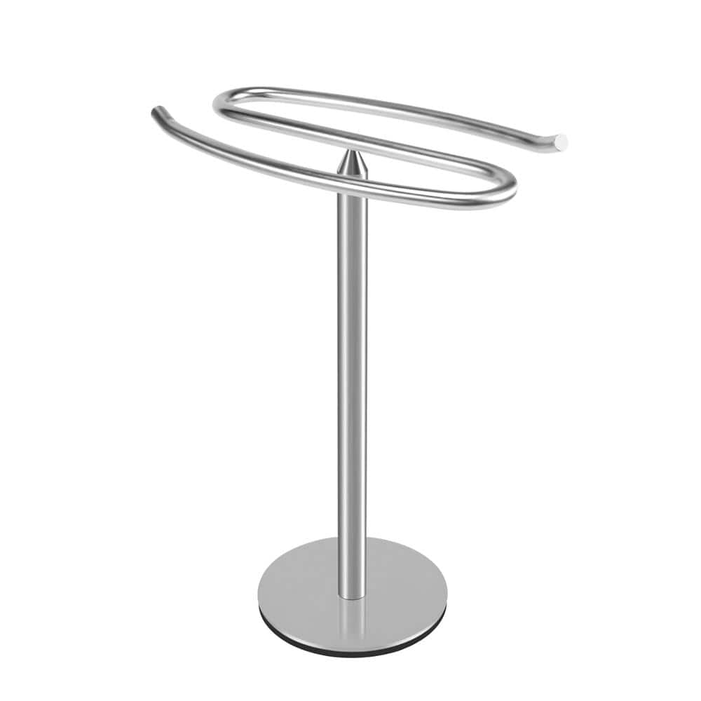 ACEHOOM Countertop S-Style Towel Holder Rack in Silver AC-SJ-S - The ...