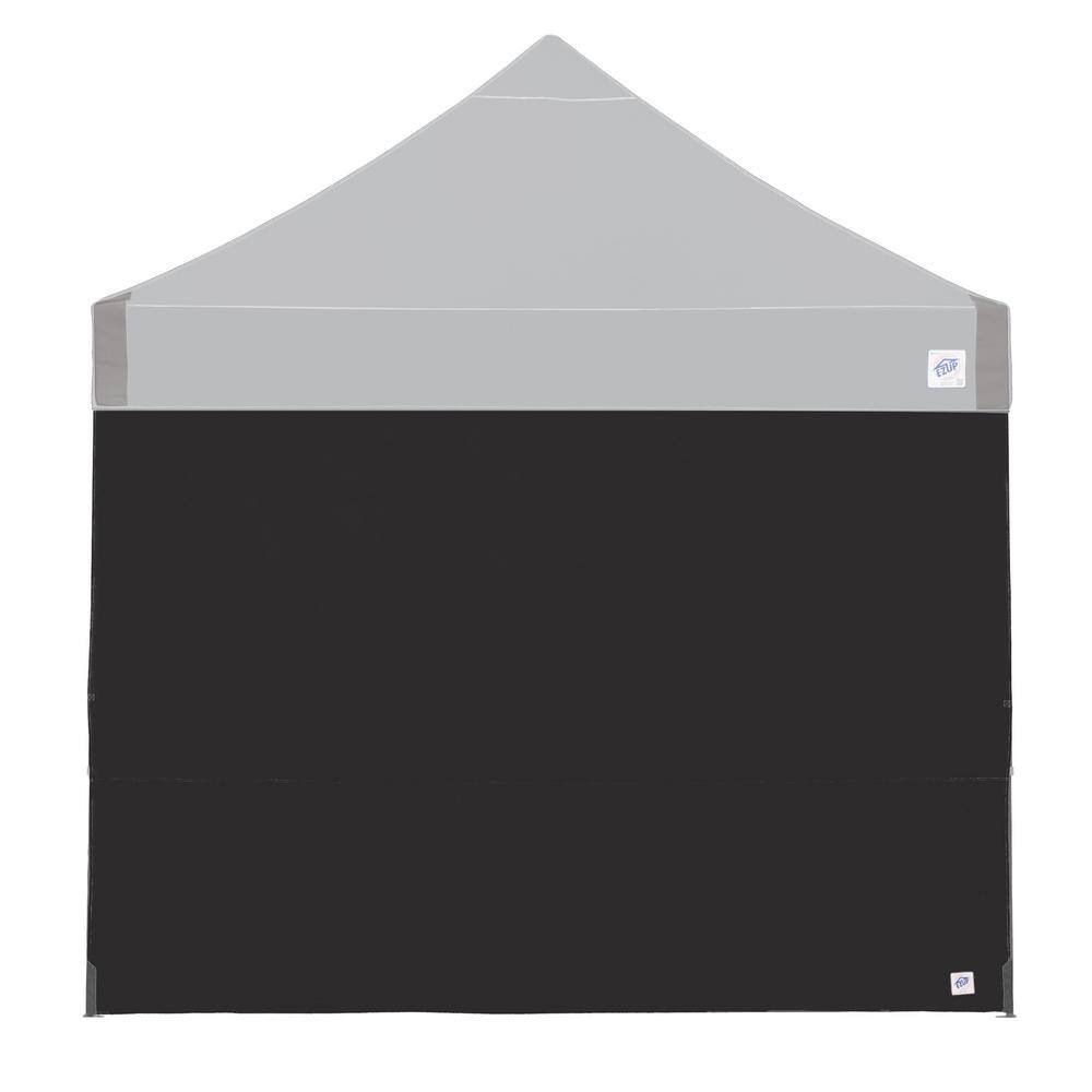 E-Z UP 10 ft. Black Sidewall, Zipper-Free, Fits E-Z UP 10 ft. x 10 ft ...
