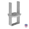 Simpson Strong-Tie CBSQ Hot-Dip Galvanized Standoff Column Base for 8x8 ...