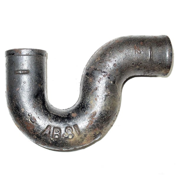 AB and I Foundry 1-1/2 in. Cast Iron P Trap 370462 - The Home Depot