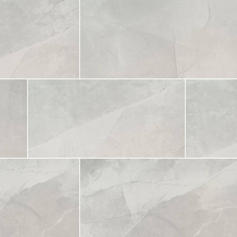 MSI Madison Luna 24 in. x 48 in. Polished Porcelain Floor and Wall Tile ...