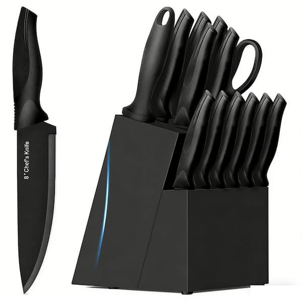 Titanium Knife Block Set