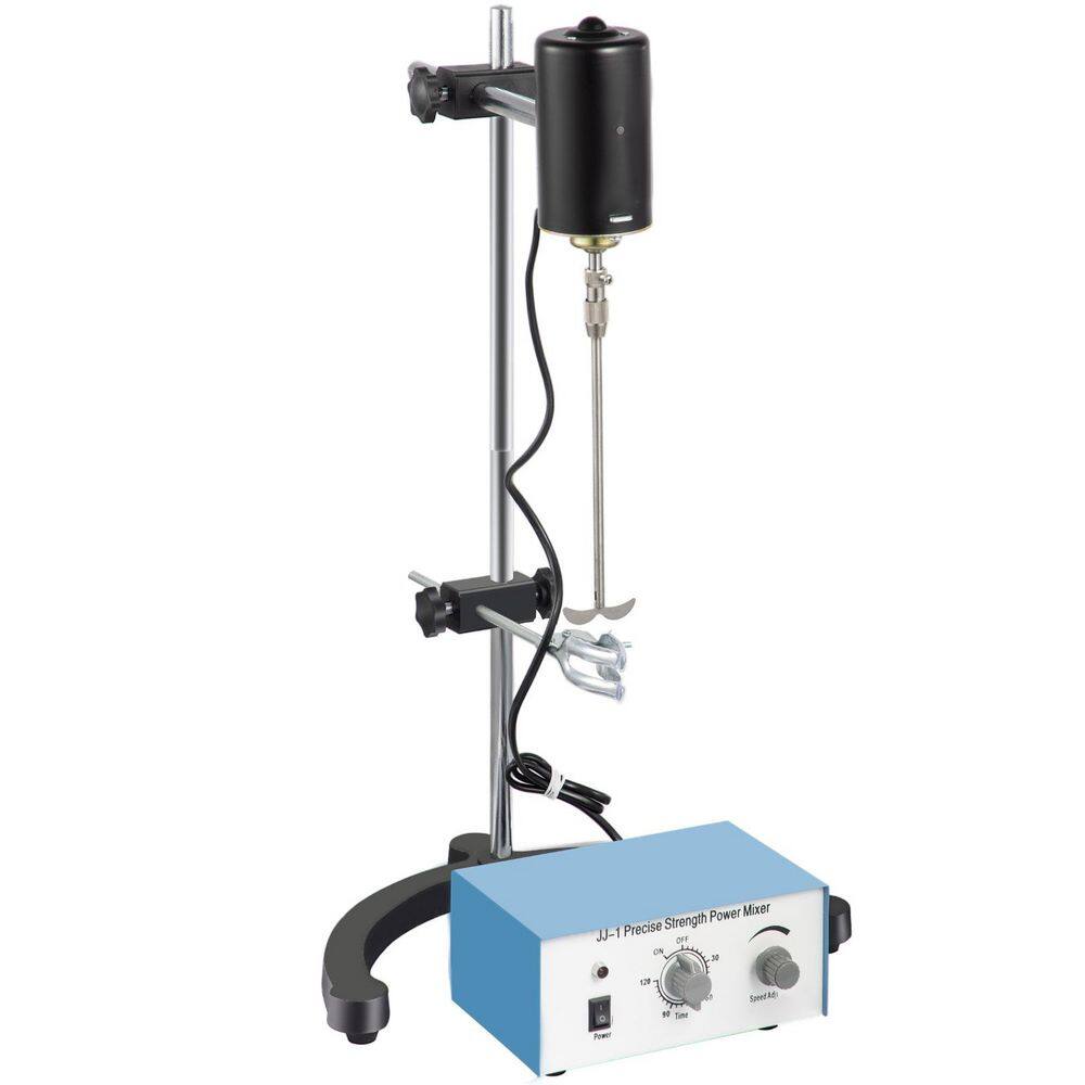 SKYSHALO Electric Overhead Stirrer Mixer 0-3000 RPM Overhead Stirrer ...