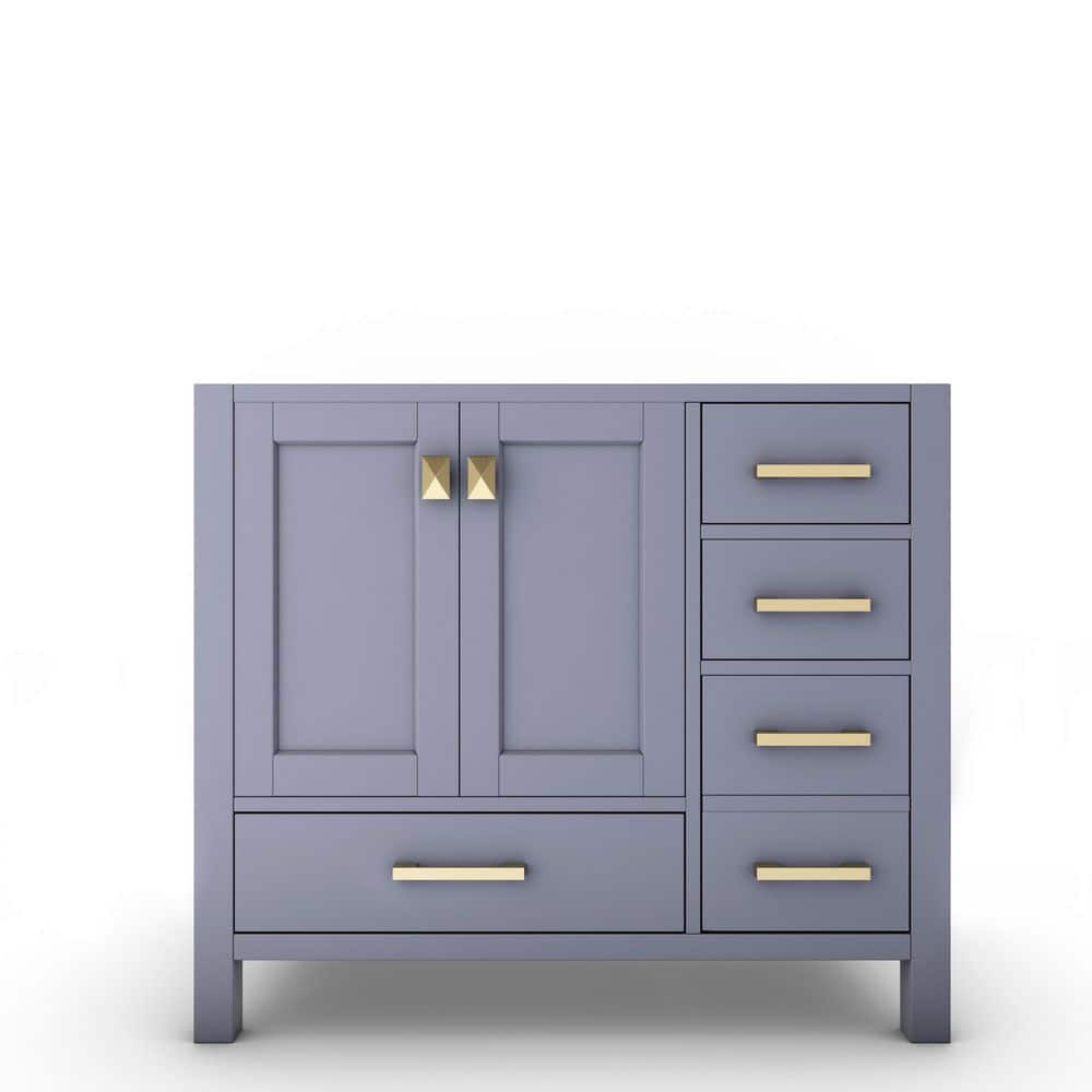 castellousa Yamyam 35 in. W x 21.75 in. D x 33 in. H Left Side Basin ...