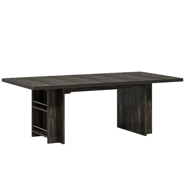 TRIBESIGNS WAY TO ORIGIN Halseey 63 in. Rectangular Vintage Brown ...