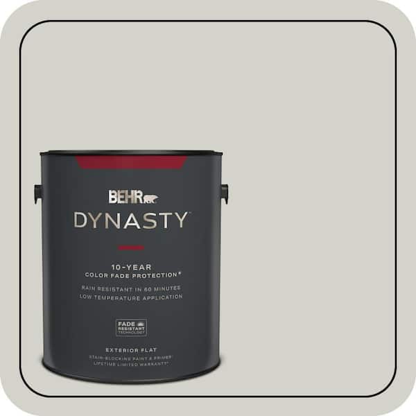 BEHR DYNASTY 1 gal. #N370-2 Eon Flat Exterior Stain-Blocking Paint ...