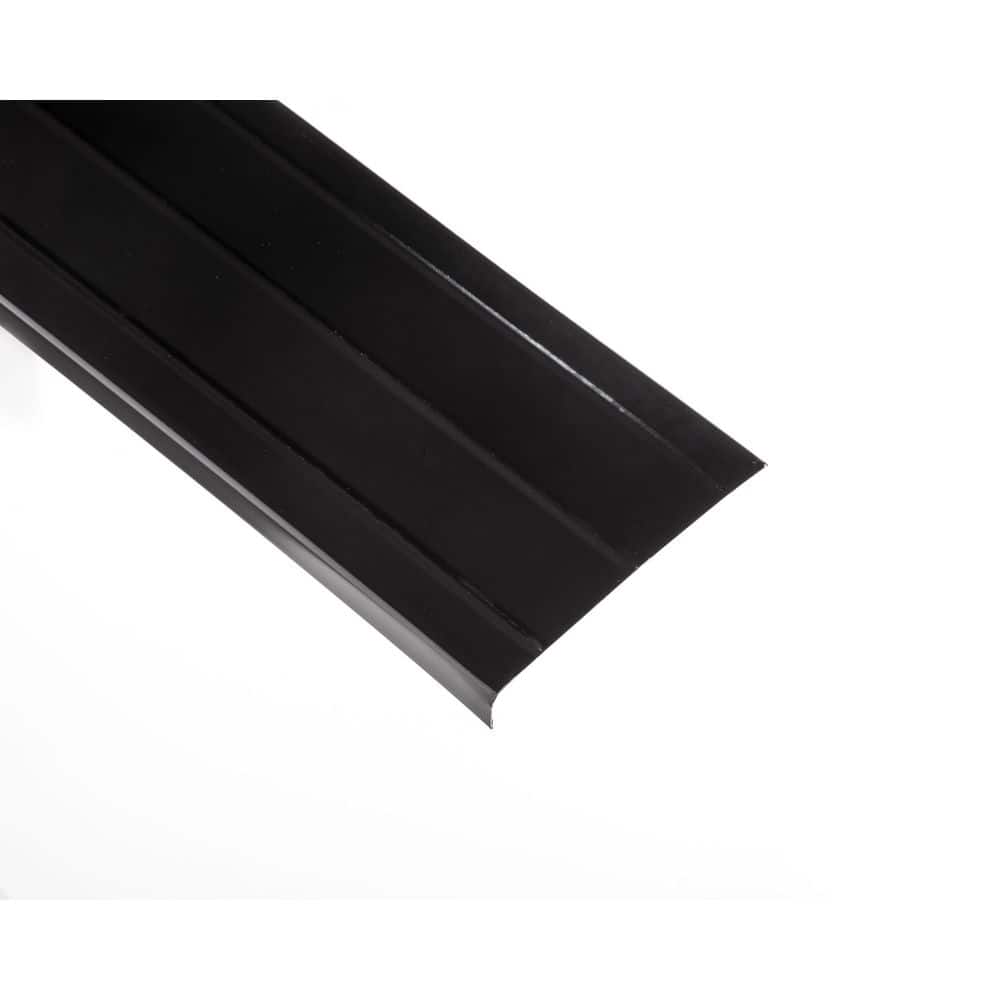 Gibraltar Building Products 6 in. x 12 ft. Aluminum Fascia Smooth Hem ...