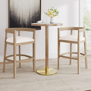 CHRISTOPHER KNIGHT HOME Corlas 30 in. Medieval Modern Upholstered Solid ...