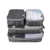 Travelon Charcoal Soft Packing Organizers (Set of 4) 43440-530 - The ...