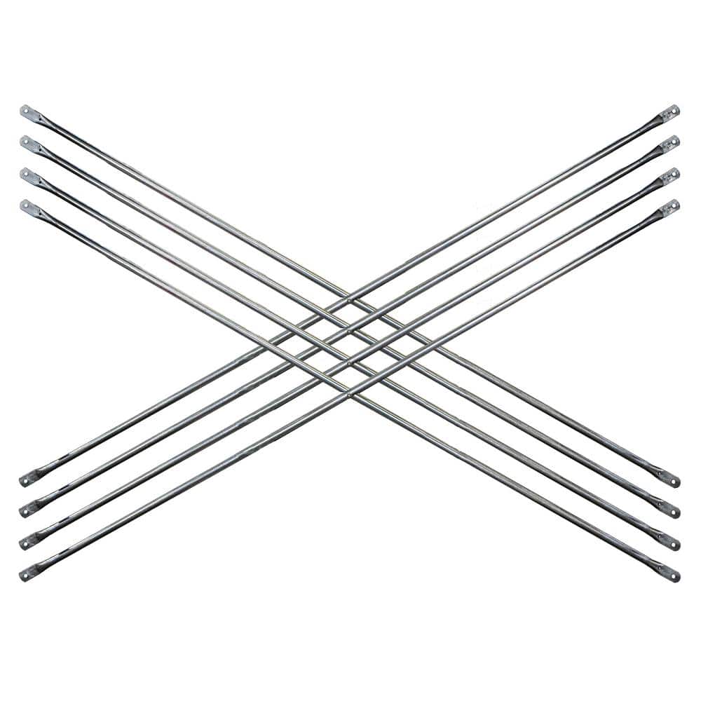 Amplify 7 ft. x 4 ft. Exterior Cross Brace (Pack of 4) BR0748HP4+AHD ...