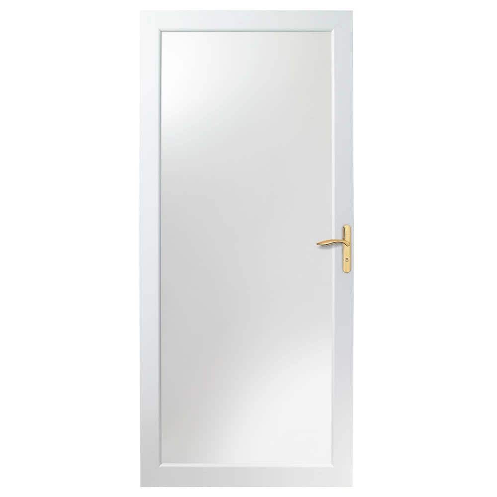 Andersen 36 in. x 80 in. 4000 Series White Universal Fullview Aluminum ...