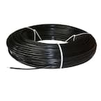 PolyPlus 1320 ft. 12.5-Gauge Black Safety Coated High Tensile Horse ...