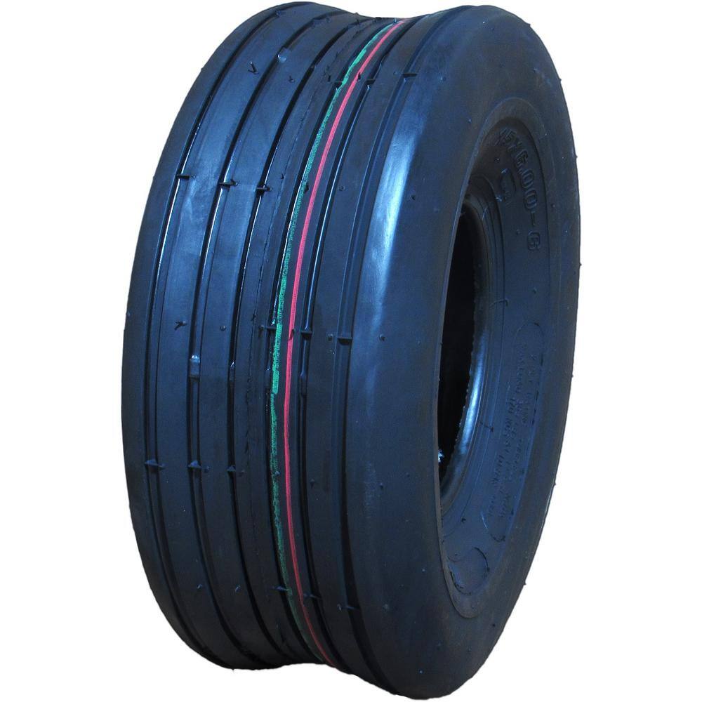 Hi-Run Rib 14 PSI 15 in. x 6-6 in. 2-Ply Tire WD1036 - The Home Depot