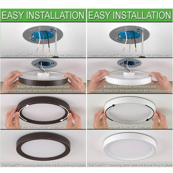 Flush Mount Ceiling Fixture Instructions | Shelly Lighting