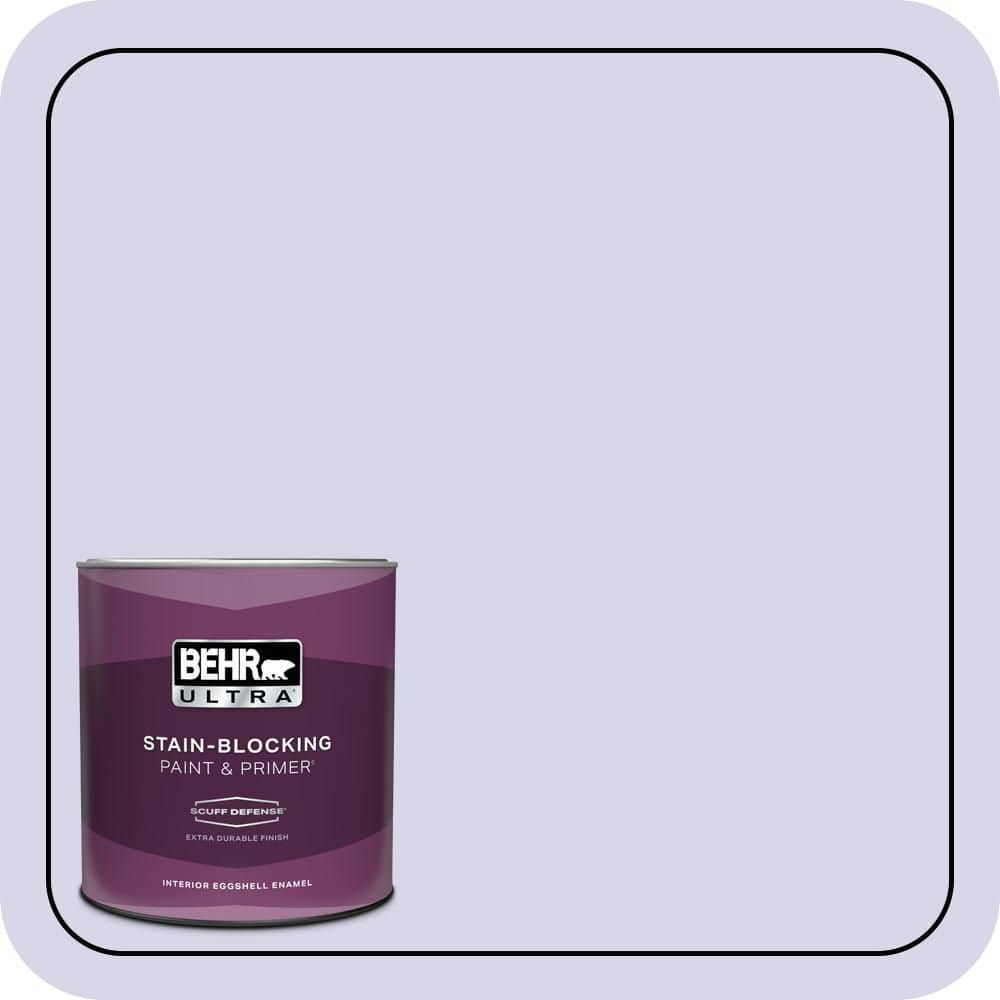 BEHR ULTRA 1 qt. #630A-2 February Frost Extra Durable Eggshell Enamel ...