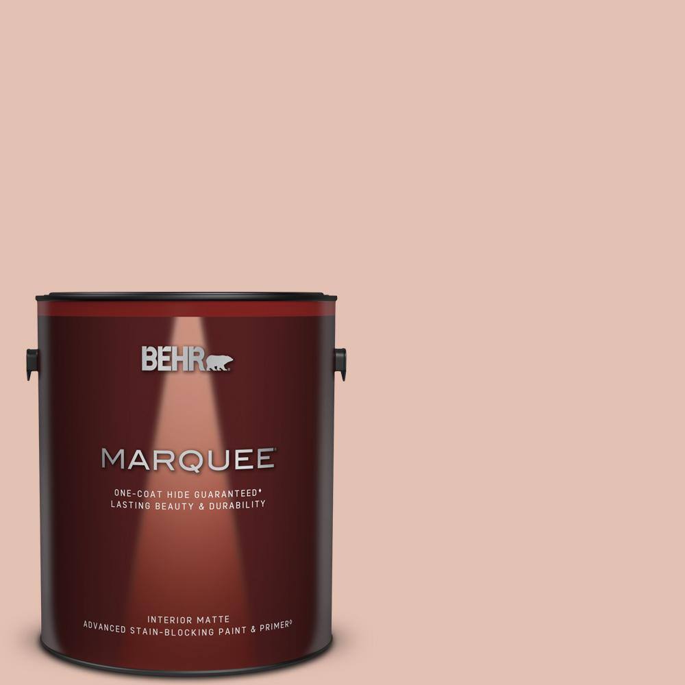 BEHR MARQUEE 1 gal. #S180-2 Sunwashed Brick Matte Interior Paint ...