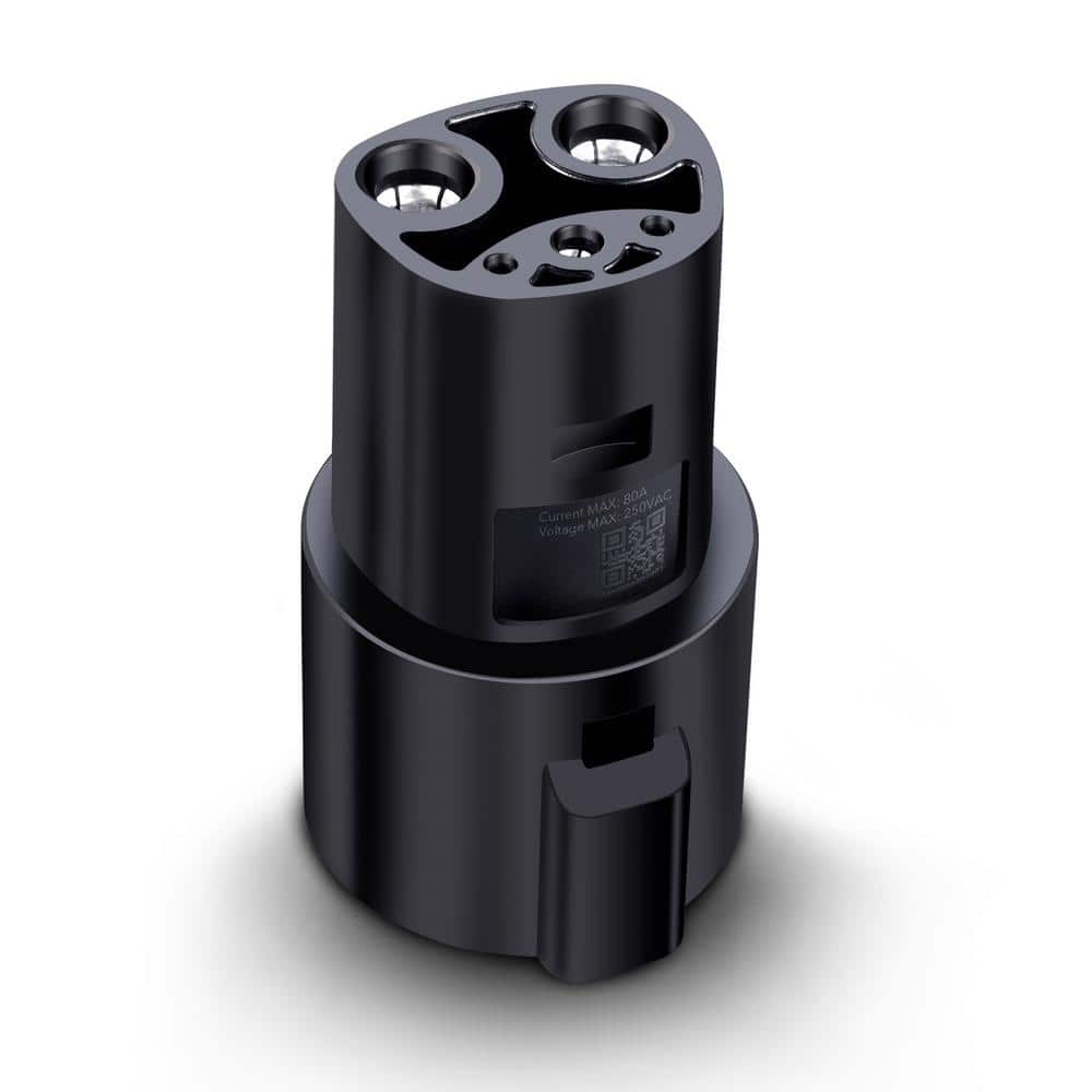 LECTRON J1772 to Tesla Adapter 80 A (250-Volt)-Compatible with Tesla ...